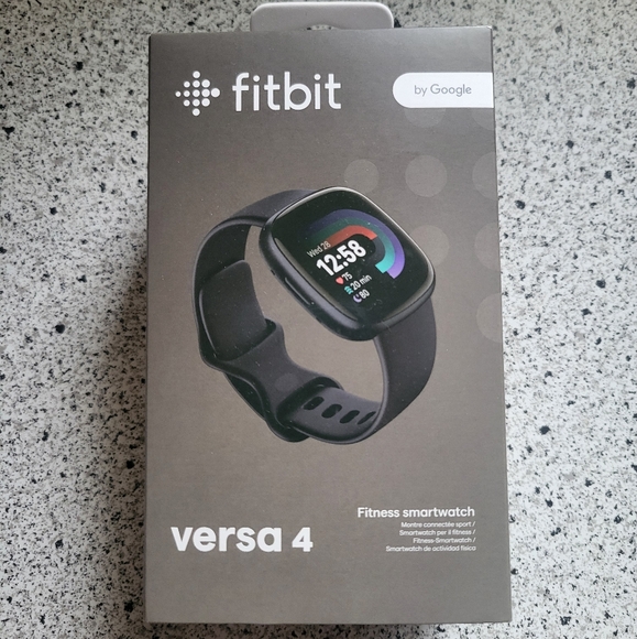 fitbit | Wearables | Fitbit Versa 4 Midnight Black Smartwatch | Poshmark